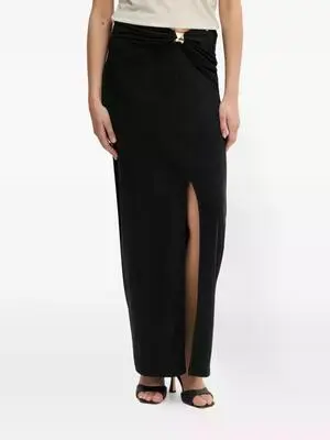 Guess Ruched Front Slit Skirt