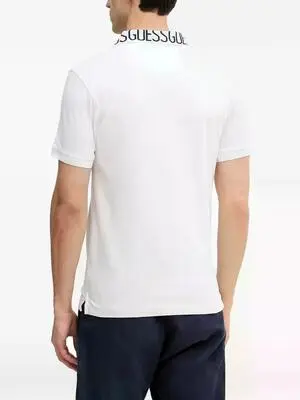 Guess Logo-collar Polo Shirt