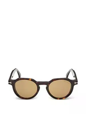 TOM FORD Geometric Frame Sunglasses