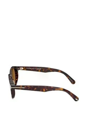 TOM FORD Geometric Frame Sunglasses
