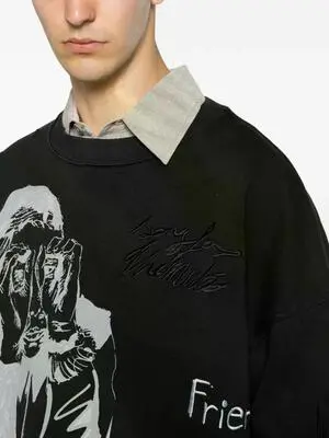SONG FOR THE MUTE Graphic Print Sweatshirt