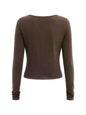 Guess Milena Bow-detail Cutout Top