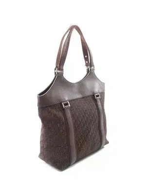 Dior Trotter Monogram Canvas Tote Bag - Brown