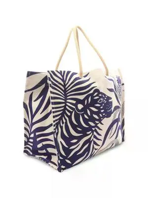 Hermès Tigre À L'ananas" Beach Bag