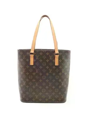 LOUIS VUITTON Monogram Canvas Gm Vivian Tote Bag - Brown