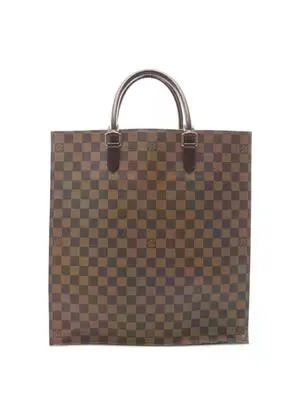 LOUIS VUITTON Sac Plat Tote Bag - Brown