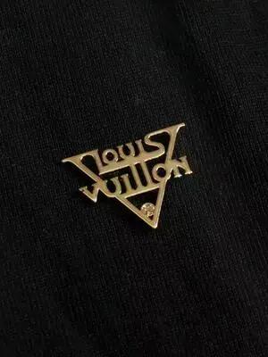 LOUIS VUITTON Pleated Knit Dress