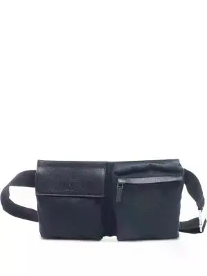 Gucci Gg Canvas Belt Bag - Blue