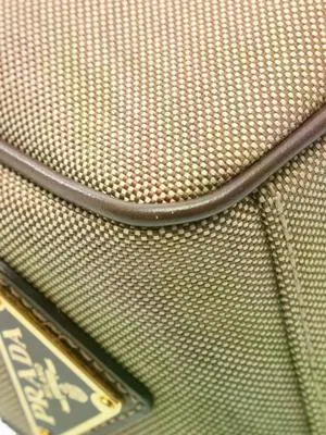 Prada Logo Jacquard Crossbody Bag