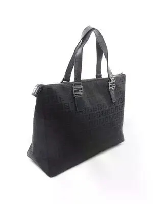 Fendi Zucchino Ff-logo Tote Bag