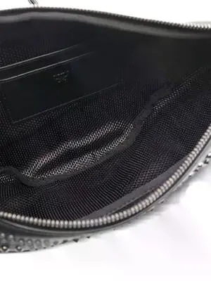 Mcm Studded Leather Belt Bag