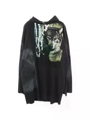 Balenciaga Graphic Print Hoodie
