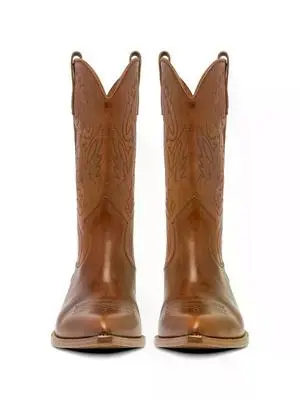BUTTERO® Embroidered Leather Boots