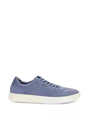 BOSS Knitted Low-top Sneakers - Blue