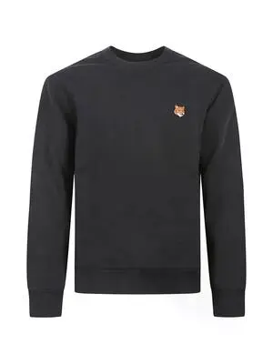 Maison Kitsuné Fox Head Sweatshirt - Black