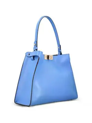 Fendi Medium Way Tote Bag - Blue