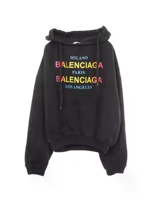 Balenciaga 2000s Logo-print Hoodie