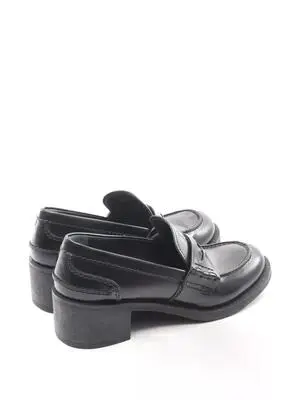 Miu Miu Brushed Leather Loafers