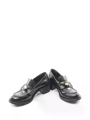 Miu Miu Brushed Leather Loafers