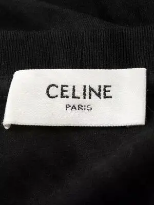 Celine 2010s Gothic-logo T-shirt