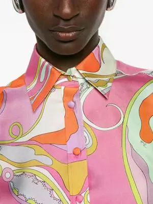 Emilio Pucci Abstract Print Shirt