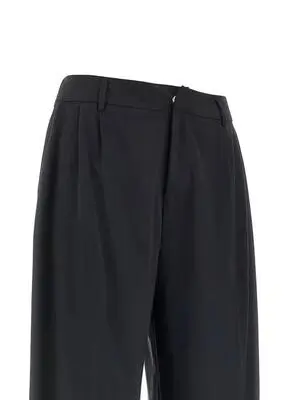 THESTROY Inno Pleated Wide-leg Trousers