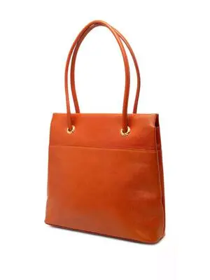 Burberry 20th Century Leather Tote Bag