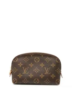 LOUIS VUITTON Monogram Cosmetic Pm Pouch - Brown