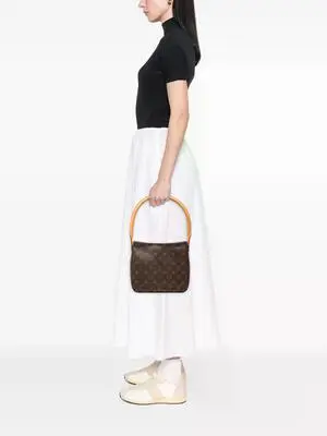 LOUIS VUITTON Monogram Looping Mm Shoulder Bag