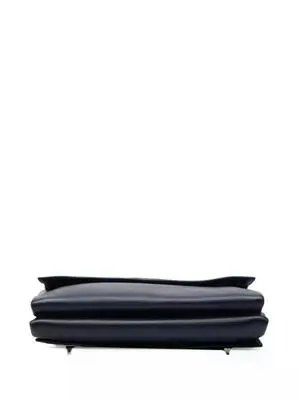 Prada Soft Calf Double Turnlock Crossbody Bag