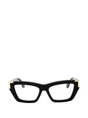 Palm Angels Cat-eye Frame Glasses - Black