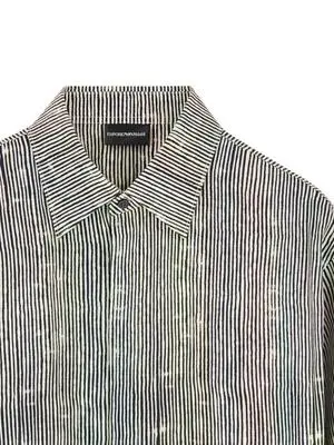 Emporio Armani Vertical-stripe Shirt