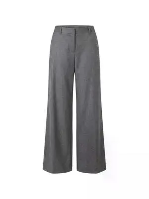 TWP Downing Wide-leg Trousers - Grey