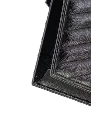 Saint Laurent Monogram Wallet On Chain Bag - Black