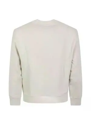 Maison Kitsuné Logo Embroidered Sweatshirt - Neutrals