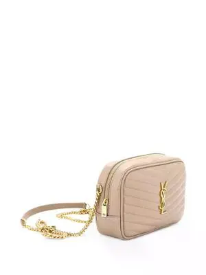 Saint Laurent Lou Camera Bag Matelassé Chevron Leather Mini Crossbody Bag