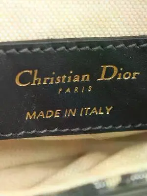 Dior Mini Oblique Canvas Saddle Bag Satchel