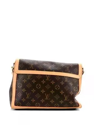 LOUIS VUITTON Dauphine Soft Monogram Canvas Gm Shoulder Bag