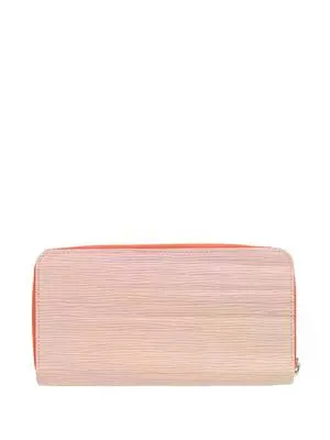 LOUIS VUITTON 2018 Epi Zippy Wallet Long Wallets