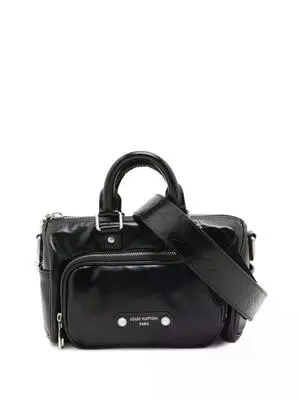 LOUIS VUITTON Keepall Cargo Bandouliere 25 Satchel - Black
