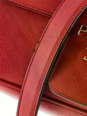 Prada Saffiano Leather Pattina Shoulder Bag