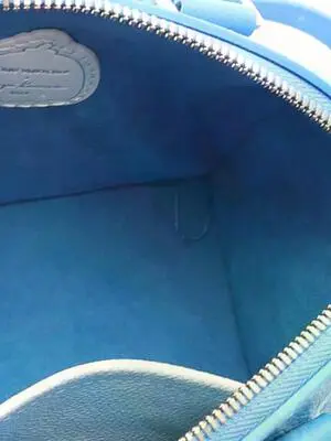 LOUIS VUITTON Yayoi Kusama Monogram Empreinte Speedy Bandouliere 20 Satchel - Blue