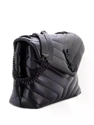 Saint Laurent Loulou Matelasse Chevron Leather Small Shoulder Bag