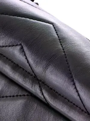 Saint Laurent Loulou Matelasse Chevron Leather Small Shoulder Bag