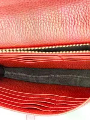 Gucci Interlocking Wallet On Chain Leather Crossbody Bag