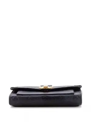 LOUIS VUITTON Vavin Chain Wallet Monogram Empreinte Leather Clutch Bag