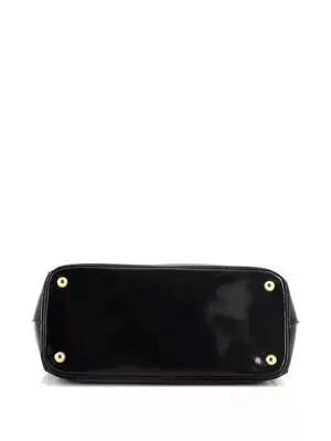 Prada Spazzolato Leather Double Zip Satchel