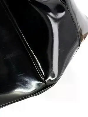 Prada Spazzolato Leather Double Zip Satchel