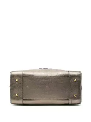 Loewe Metallic Goatskin Amazona 28 Handbag - Gold