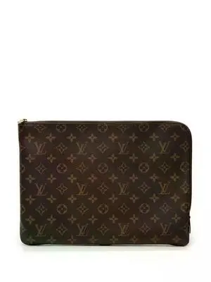 LOUIS VUITTON Etui Voyage Mm Clutch Bag - Brown